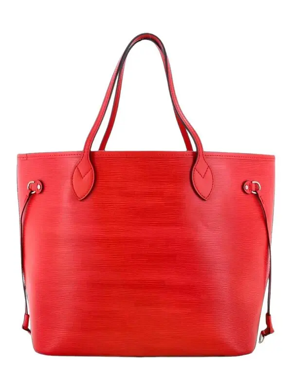 LOUIS VUITTON Neverfull Epi Leather Mm Tote Bag - Red