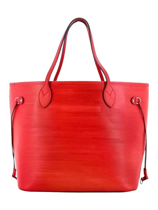 LOUIS VUITTON Neverfull Epi Leather Mm Tote Bag - Red