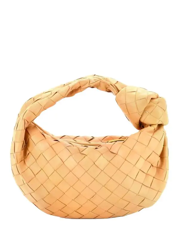 Bottega Veneta Bv Jodie Intrecciato Nappa Mini Hobo Bag - Neutrals