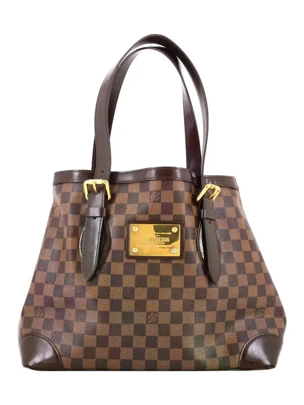 LOUIS VUITTON Hampstead Handbag Damier Mm Tote Bag - Brown