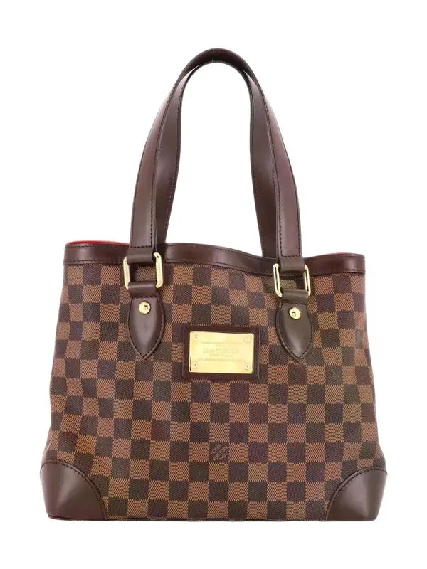 LOUIS VUITTON Hampstead Handbag Damier Pm Tote Bag - Brown