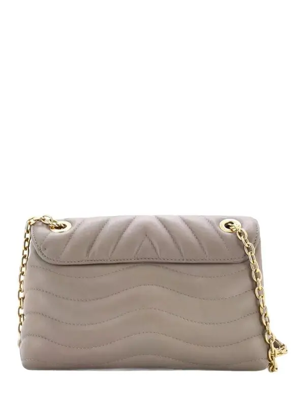 LOUIS VUITTON New Wave Chain Bag Nm Quilted Leather Mm Crossbody Bag - Brown