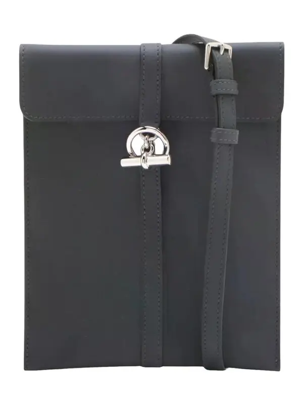 Hermès 2025 Swift Glenan To Go Pouch Shoulder Bag - Blue