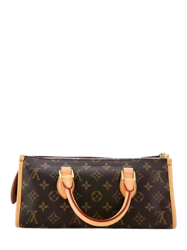 LOUIS VUITTON Popincourt Handle Bag Monogram Canvas Satchel - Brown