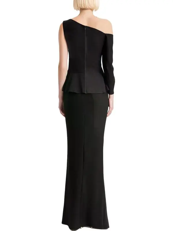 GEMY MAALOUF Draped Wrap-style Skirt - Black