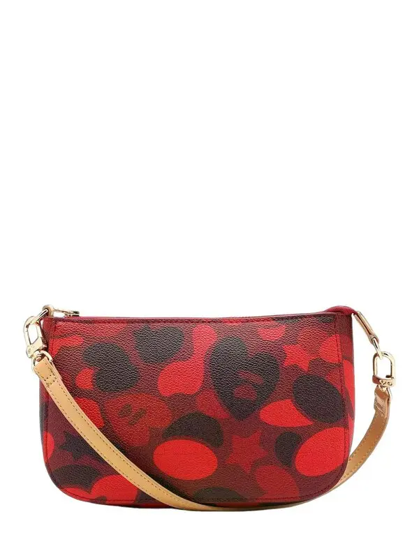 AAPE BY *A BATHING APE Camouflage-print Clutch Bag - Red