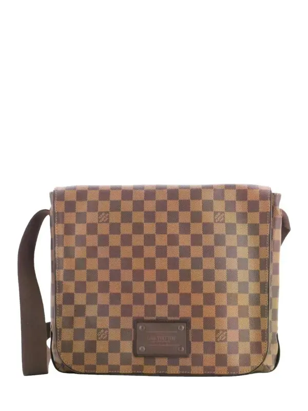 LOUIS VUITTON Brooklyn Handbag Damier Mm Crossbody Bag - Brown