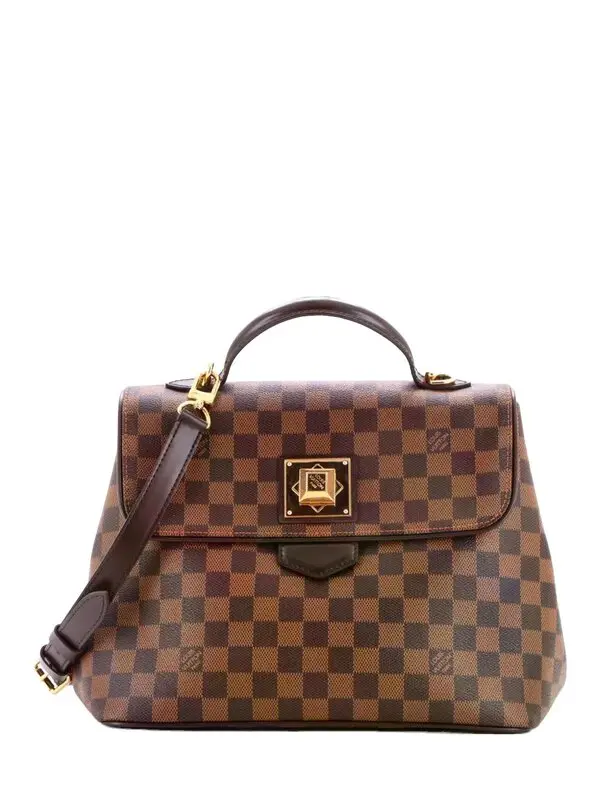 LOUIS VUITTON Bergamo Handbag Damier Mm Satchel - Brown