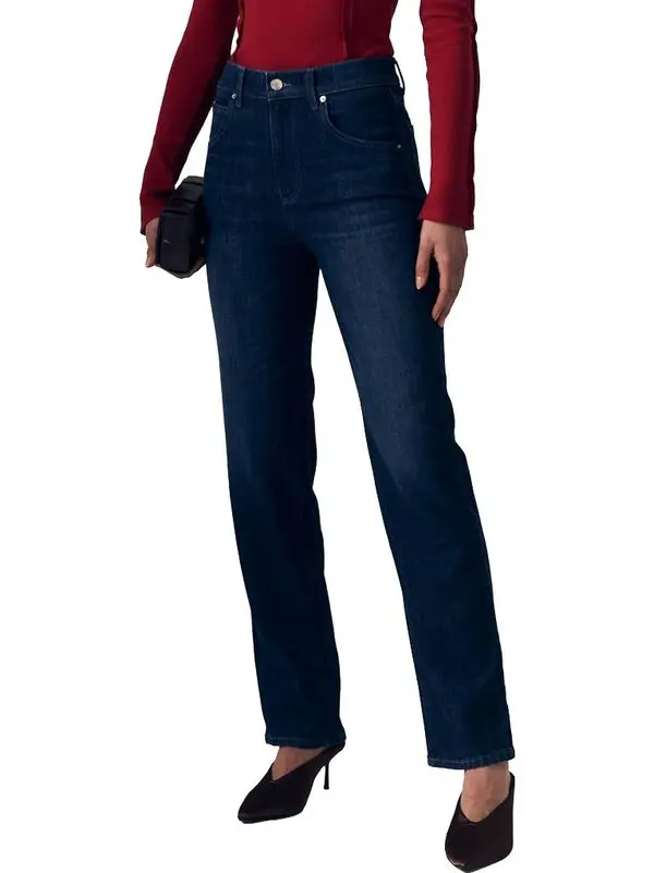 LE JEAN The Slim Straight Leg Jeans - Zoe