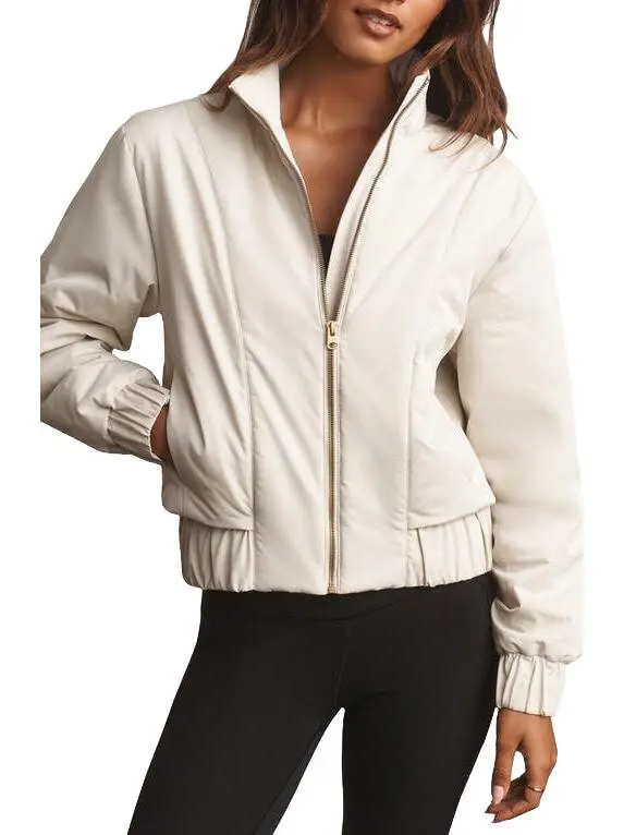 RHONE Forte Bomber Jacket - Sand Stone