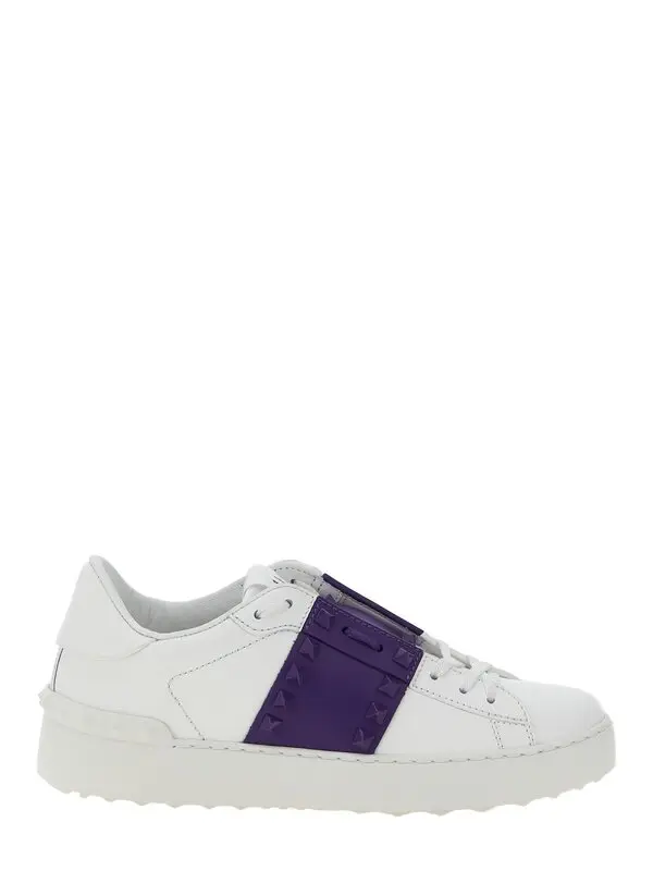 Valentino Garavani Rockstud Untitled' Sneakers - Purple