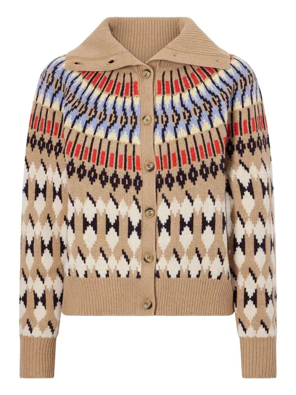 Polo Ralph Lauren Wool And Cashmere-blend Cardigan - Camel