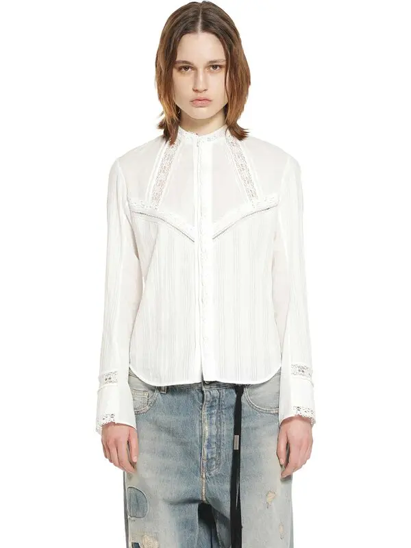ANN DEMEULEMEESTER Storma Shirt - White
