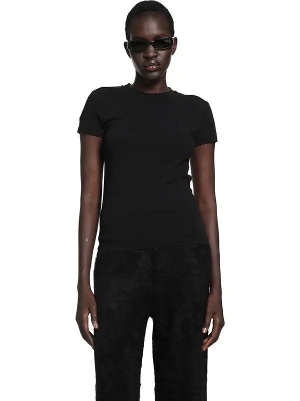 THOM KROM Cotton Jersey T-shirt - Black