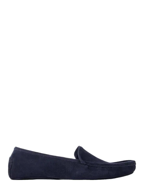 Mr P. Suede Slippers - Blue