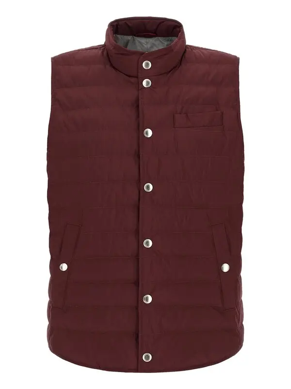 Brunello Cucinelli Techno Fabric Vest - Multicolor
