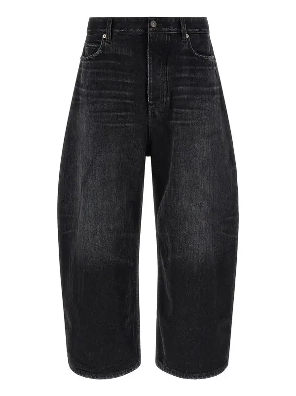 Balenciaga Incurvati' Jeans - Black