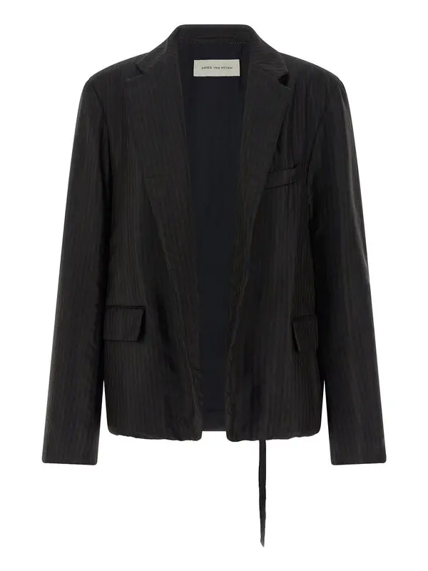 Dries Van Noten Blursy' Blazer - Brown