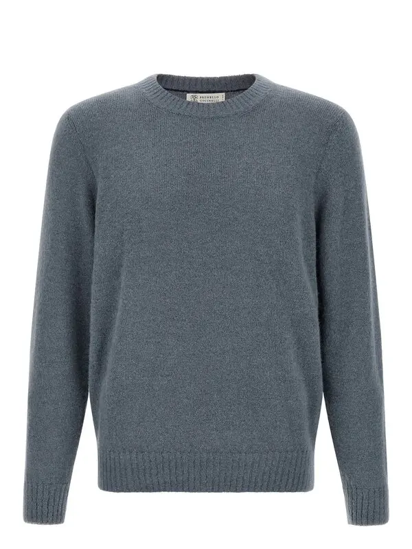 Brunello Cucinelli Crew-neck Sweater - Blue