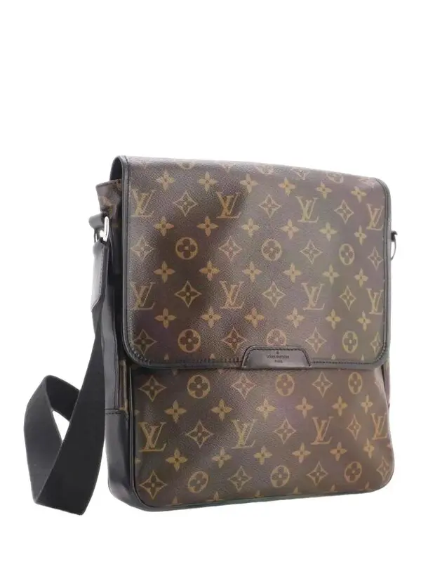 LOUIS VUITTON Bass Messenger Bag Macassar Monogram Canvas Mm Crossbody Bag - Brown