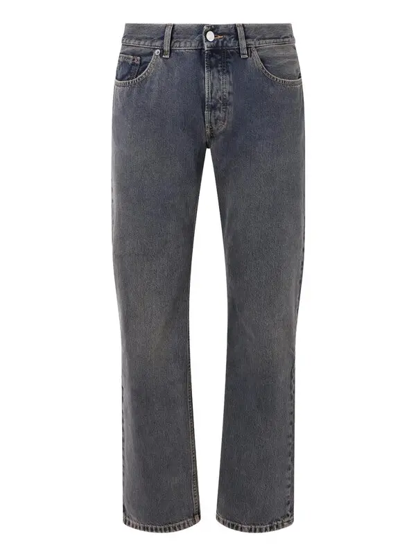 JEANERICA Arrow Straight-leg Jeans - Gray