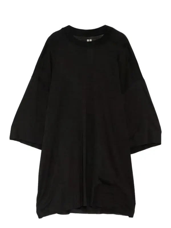 Rick Owens Oversized Crew-neck T-shirt - Black