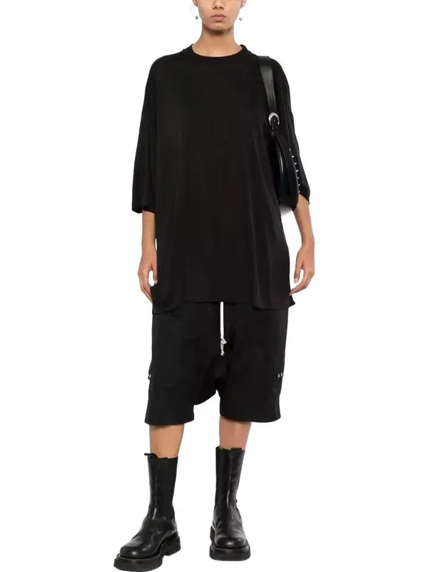 Rick Owens Oversized Crew-neck T-shirt - Black