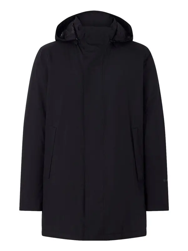 Herno Shell Hooded Down Parka - Black