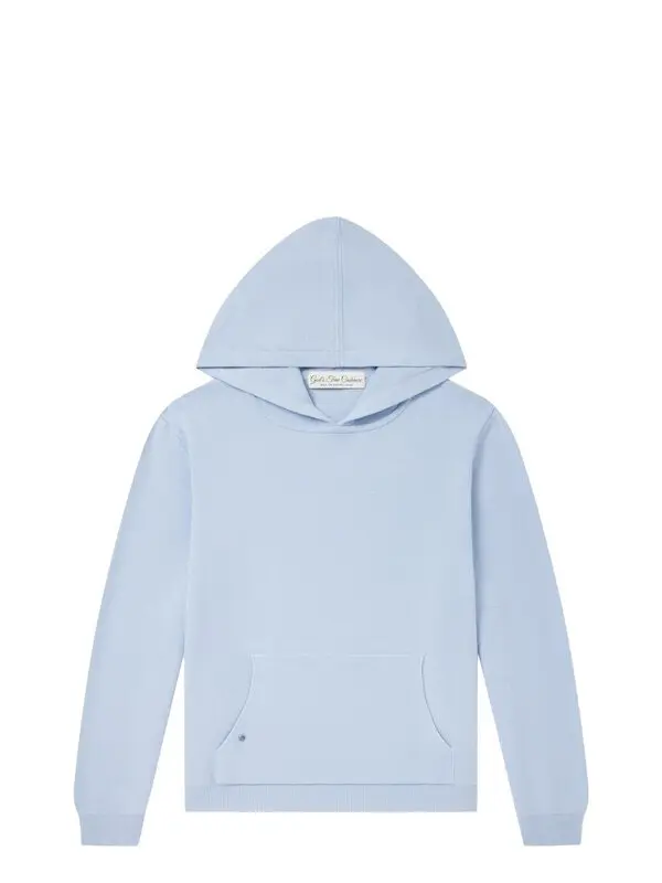 GOD'S TRUE CASHMERE Cashmere Hoodie - Blue