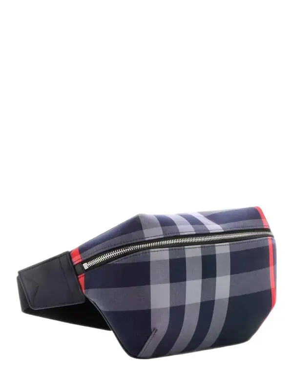 Burberry Sonny House Check Canvas Belt Bag - Black
