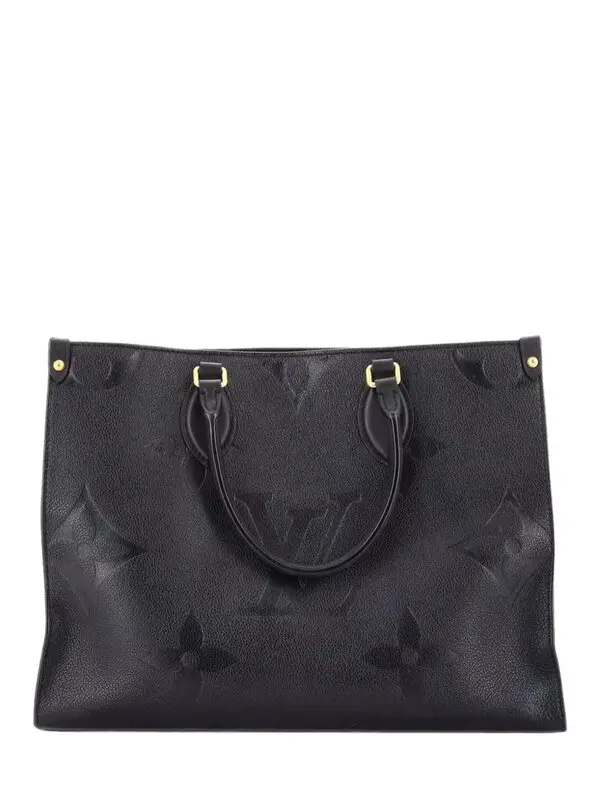 LOUIS VUITTON Onthego Monogram Empreinte Giant Mm Tote Bag - Black