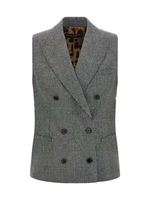 Dolce & Gabbana Dolce' Vest - Gray