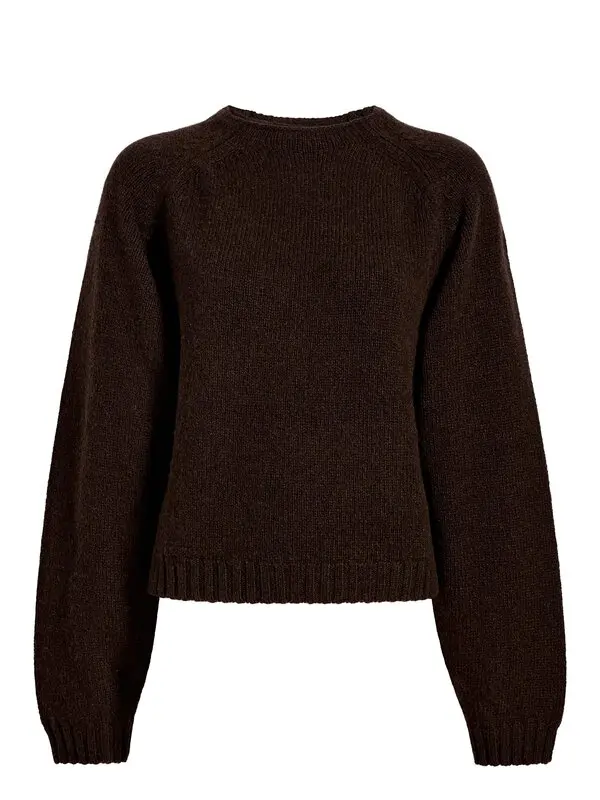 Khaite Simone Sweater - Bark