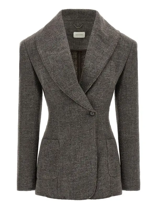 Magda Butrym 04' Blazer - Gray