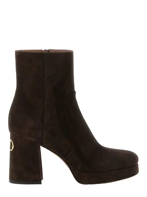 Valentino Garavani Fawcette' Ankle Boots - Brown