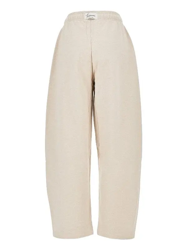 Jacquemus Montaigne' Jogging Pants - Cream