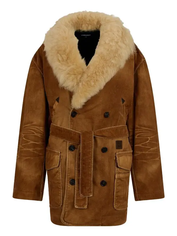 Dsquared2 Carpenter2 Coat - Red