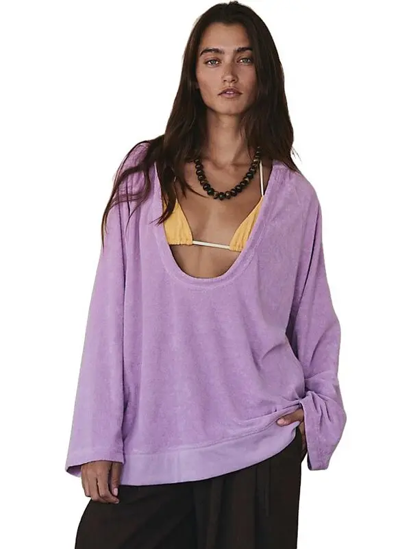Free People Marlow Hooded Layer - Spring Fling
