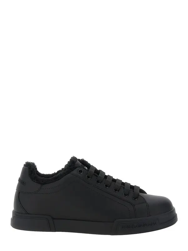 Dolce & Gabbana Portofino Light' Sneakers - Black