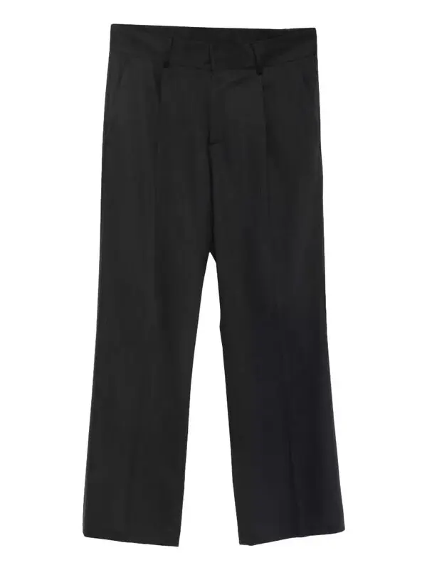 COSTUMEIN Pleated Straight-leg Trousers - Blue