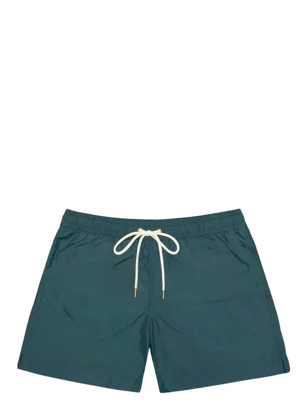 PRINCE & BOND Easton Drawstring Swim Shorts - Blue