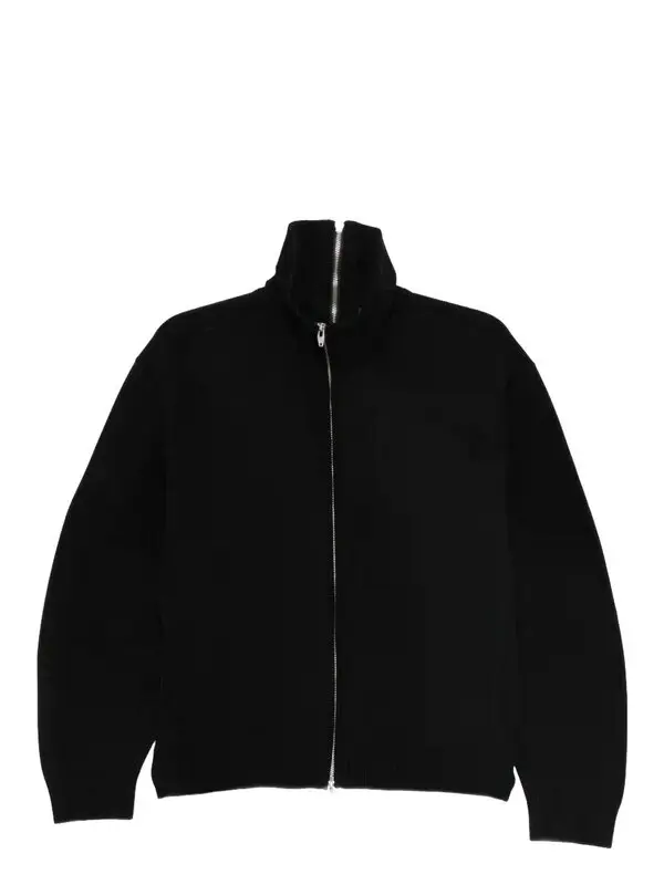 JUUN.J Zip-up Cardigan - Black