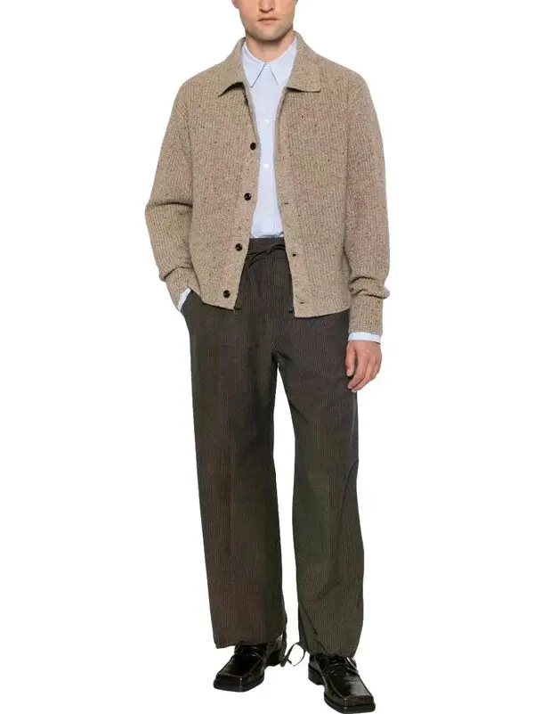 SAGE NATION Siesta Striped Trousers - Brown