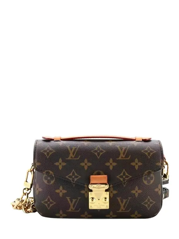 LOUIS VUITTON Pochette Metis Monogram Canvas East West Crossbody Bag - Brown