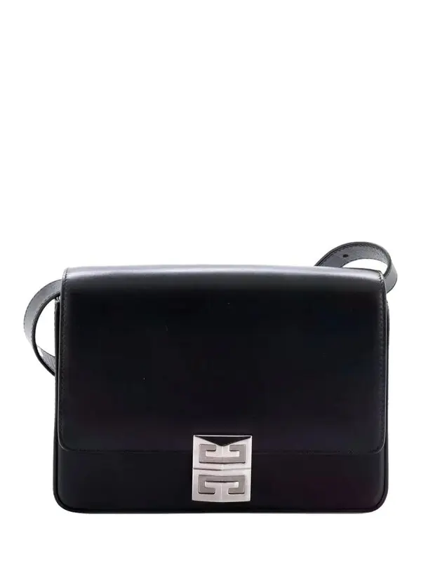 Givenchy 4g Leather Medium Shoulder Bag - Black
