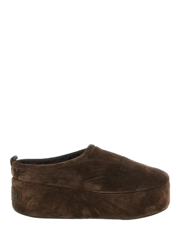 Balenciaga Alaska' Platform Mules - Brown