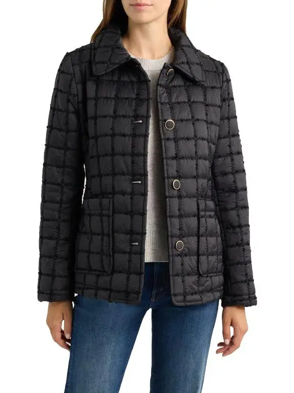 CECE DUPRAZ Quilted Barn Jacket - Black