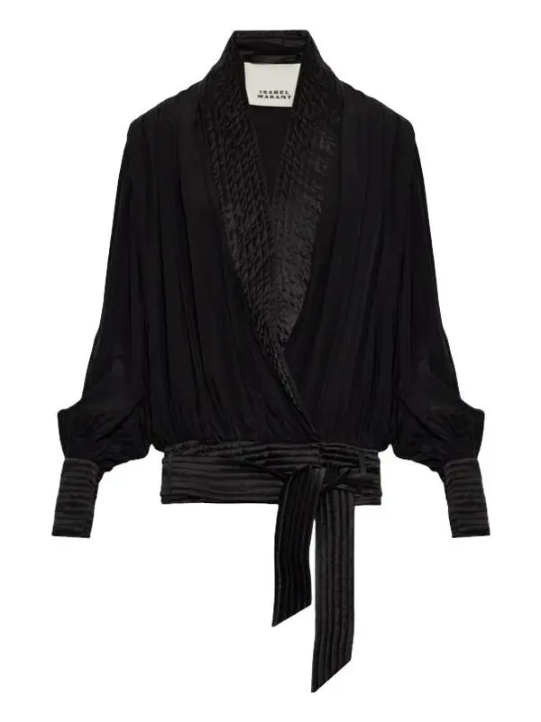 Isabel Marant Étoile Long-sleeved Shirt - Black