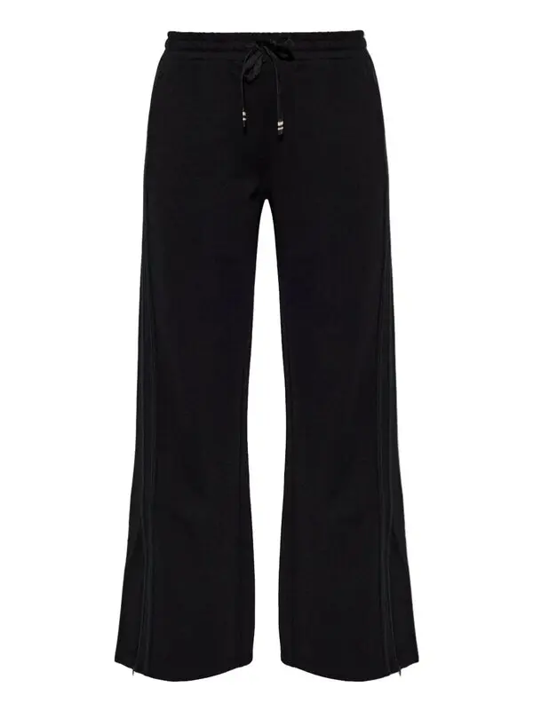 The Upside Roma Wide-leg Sweatpants - Black