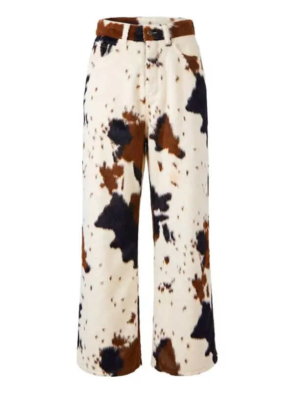 Giuseppe Di Morabito Printed Casual Trousers - White